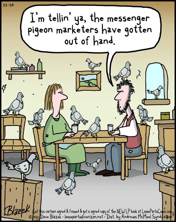 Loose Parts for 11/10/2022 | Loose Parts | Comics | ArcaMax Publishing