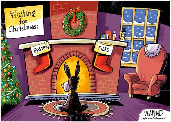 Waiting for the Epstein Files | Dave Whamond | Comics | ArcaMax Publishing