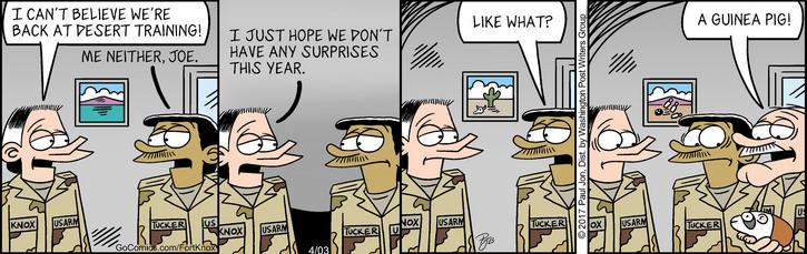 Fort Knox for 4/3/2017 | Fort Knox | Comics | ArcaMax Publishing