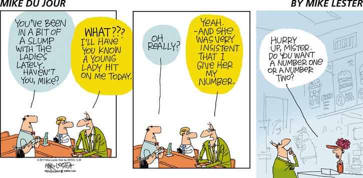 Mike Du Jour for 5/28/2017 | Mike Du Jour | Comics | ArcaMax Publishing