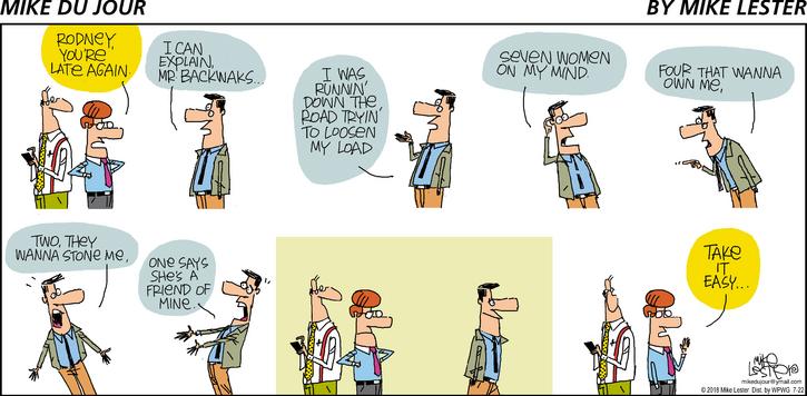 Mike Du Jour for 7/22/2018 | Mike Du Jour | Comics | ArcaMax Publishing