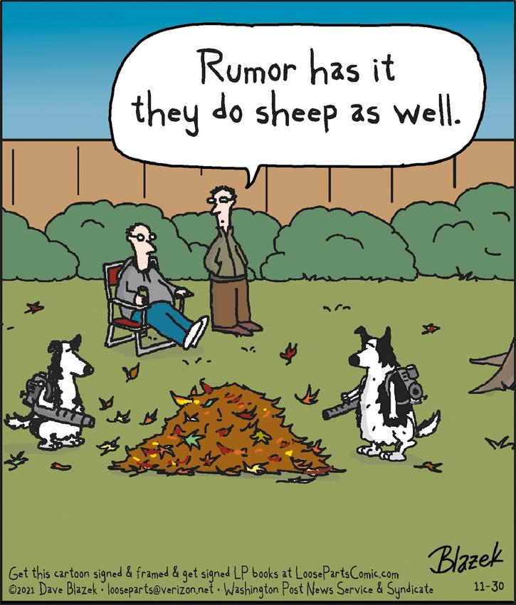 Loose Parts for 11/30/2021 | Loose Parts | Comics | ArcaMax Publishing