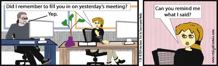 Reply All for 7/26/2024 | Reply All | Comics | ArcaMax Publishing