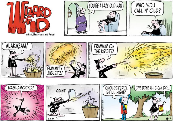 Wizard of Id for 9/7/2025 | Wizard of Id | Comics | ArcaMax Publishing