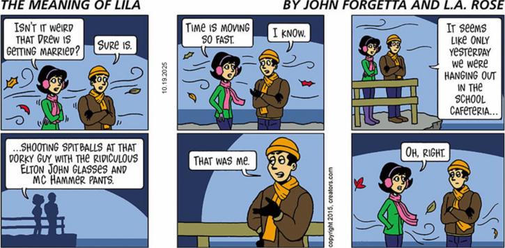 Meaning of Lila for 10/19/2025 | Meaning of Lila | Comics | ArcaMax ...