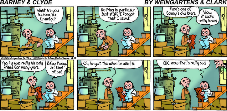 Barney & Clyde for 12/28/2025 | Barney & Clyde | Comics | ArcaMax ...