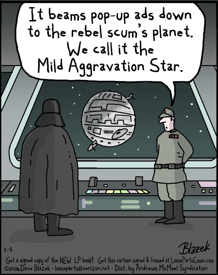 Loose Parts for 1/5/2026 | Loose Parts | Comics | ArcaMax Publishing