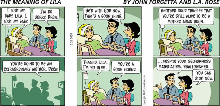 Meaning of Lila for 12/28/2025 | Meaning of Lila | Comics | ArcaMax ...