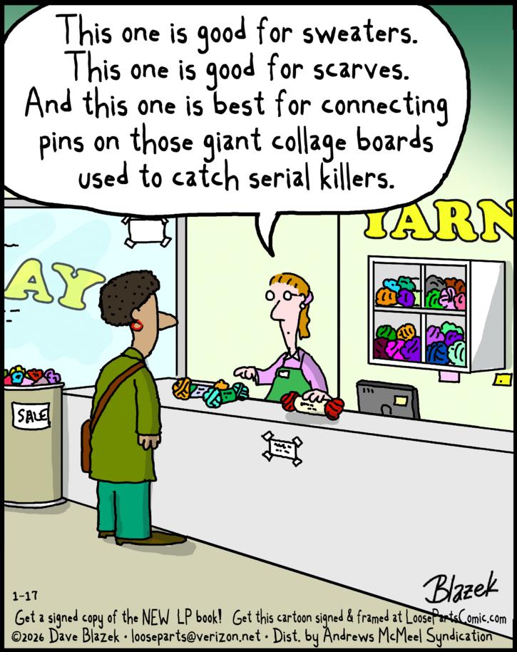 Loose Parts for 1/17/2026 | Loose Parts | Comics | ArcaMax Publishing