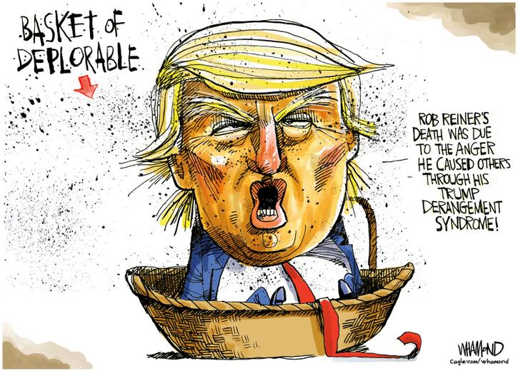 Trump's comments on Rob Reiner's death | Dave Whamond | Comics ...