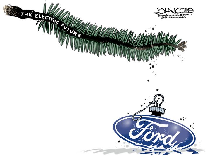 Ford calls off electric-vehicle development | John Cole | Comics ...