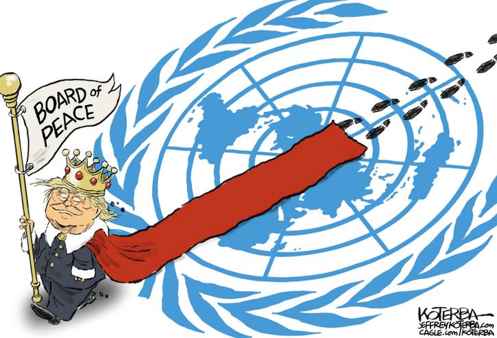 Board of "Peace"? | Jeff Koterba | Comics | ArcaMax Publishing