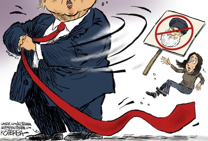 Pulling the rug out | Jeff Koterba | Comics | ArcaMax Publishing