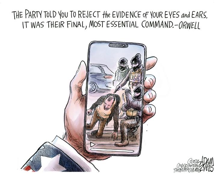 ICE Execution | Adam Zyglis | Comics | ArcaMax Publishing