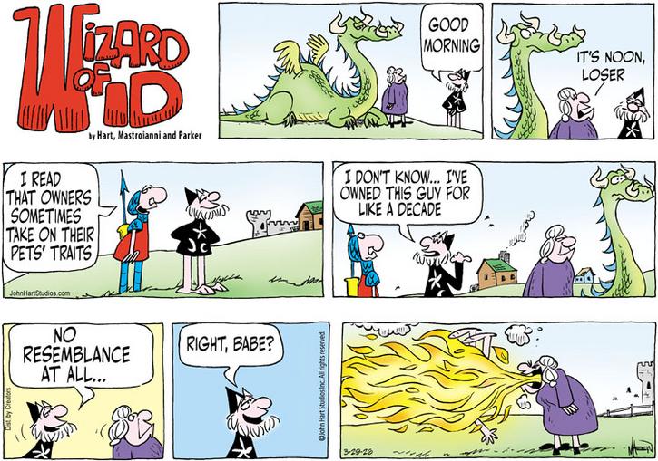 Wizard of Id for 3/29/2026 | Wizard of Id | Comics | ArcaMax Publishing