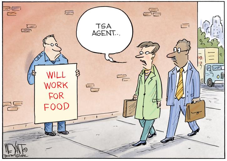 Give to the TSA | Christopher Weyant | Comics | ArcaMax Publishing